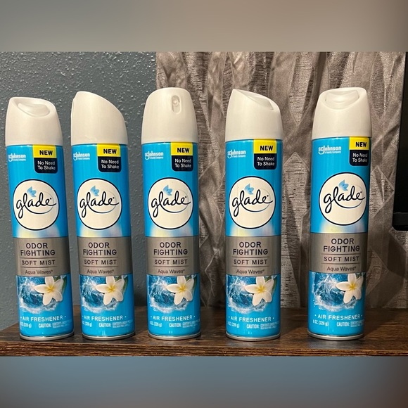 Glade | Other | Glade Odor Fighting Soft Mist Air Freshener Bundle Of 5 ...